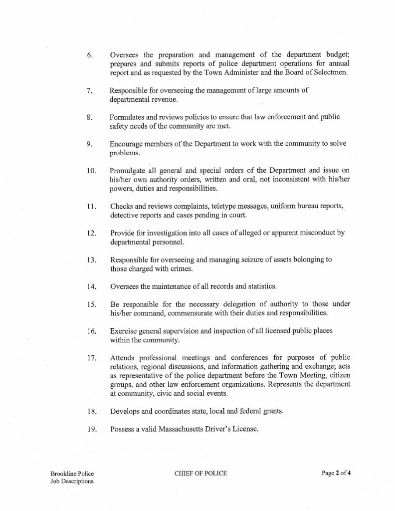 Brookline Searches For New Police Chief | Slippery Rock, PA